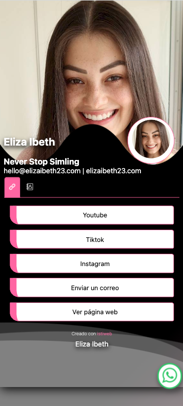 Eliza Ibeth - sitios web | istiweb